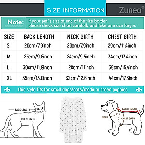 Zunea Dog Recovery Suit After Surgery for Small Toy Dogs Cat Female Pet Spay Recovery Suit Soft Breathable Puppy Abdominal Wounds Bandages Suit, E-Collar Alternative Wear Prevent Licking Pink L
