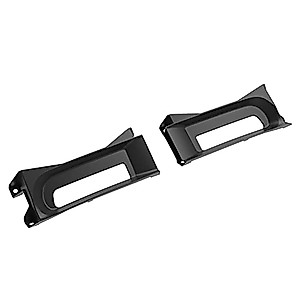 KEWISAUTO Front Driver Passenger Tow Hooks Bezel Bracket for Ram 1500 13-18, Left Right Tow Hook Bezel Set for Dodge Ram 1500 2013 2014 2015 2016 2017 2018 Accessories (2PCS, Replace #68196982AA)