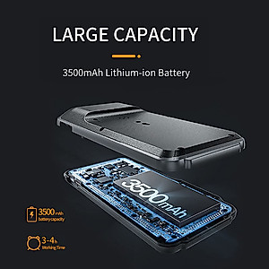 5MM Endoscope Camera, 1080P Dual Lens, 140° Wide Angle, 5.0 Inch Screen, 3500mAh, IP67 Waterproof, Flashlight, Sturdy Case, for Automotive HVAC Plumbing