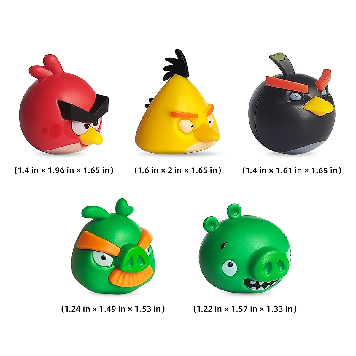 ROLOSO Newly Licensed Angry Birds Toys Playsets Build N’ Launch Construction Brick Assembly Building Blocks Sets Pig City Strike 2 Takedown Space Planet Game Catapult Slingshot Gift Box 20pcs