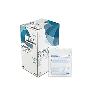 Ansell GAMMEX Non-Latex PI Micro Surgical Gloves, White, Size 7
