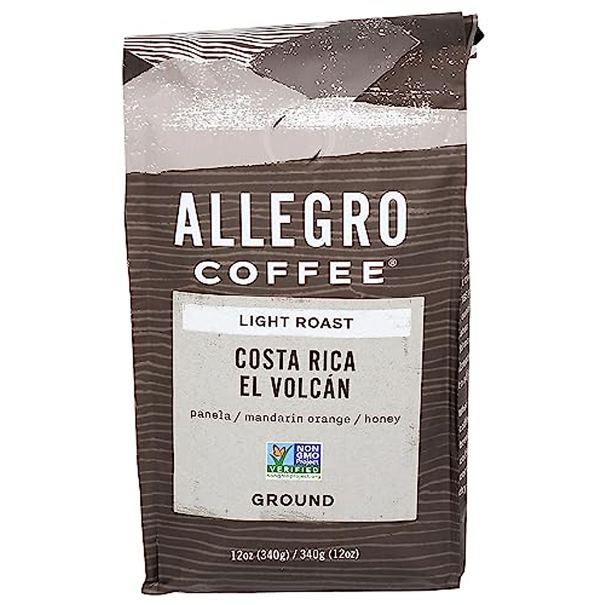 Allegro Coffee, Coffee Costa Rica El Volcan Ground, 12 Ounce
