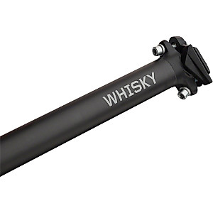 WHISKY - No.7 Carbon Fiber Bicycle Seatpost - 30.9mm x 400mm, 0mm Offset