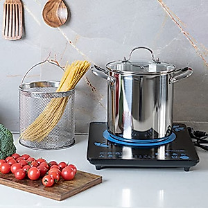 Kerilyn Deep Fryer Pot, 4.5L Stainless Steel Frying Pot With Basket, Fish Fryer With Transparent Lid, For Kitchen French Fries, Chicken Etc.