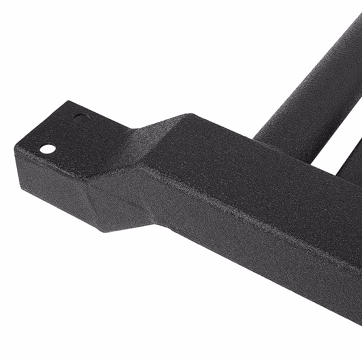 ECCPP Rear Bumper w/Tire Carrier Fit for Jeep Wrangler TJ YJ 1987-2006 (with D-ring & LED Lights) Texture Black