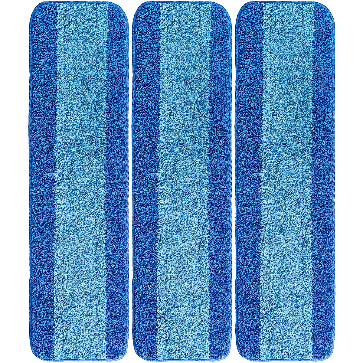 VanDuck Microfiber Cleaning Pads Compatible with Bona Mop (3 Pack) - Microfiber Mop Pads for Hardwood Floor for 18 Inch Mop