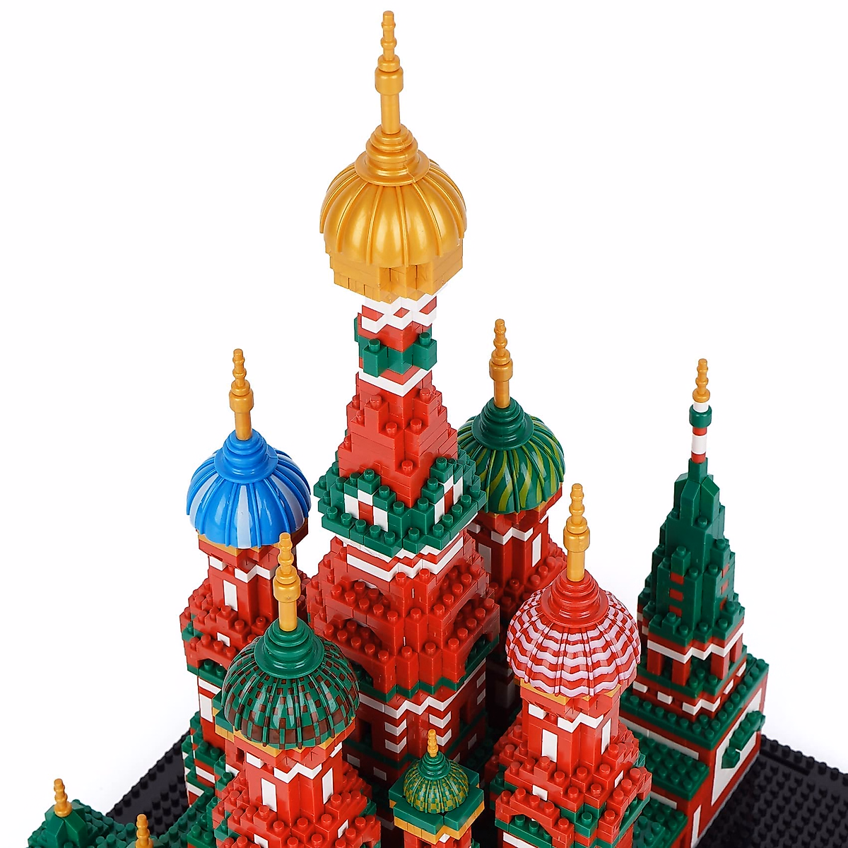 Geniteen Building Block Set, Saint Basil's Cathedral Architecture Model Micro Mini Blocks, Educational Mini Blocks, 4300 PCS