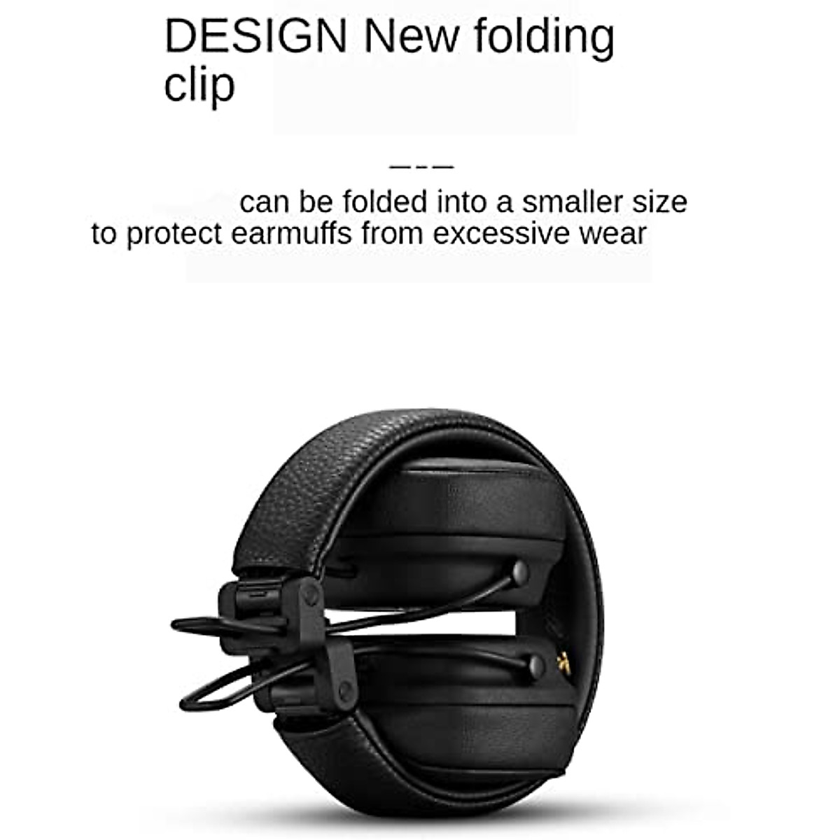 Lmminer Active Noise Cancelling Over-Ear Headphones Wireless Hi-Fi Stereo Bluetooth 5.0 Foldable Music Headset with Mic, Apt-X Low Latency, Apt-X HD, 30H Playtime,Brown