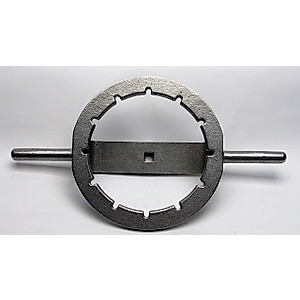 BayTec IBC Wrench | Tote Wrench with Torque Ratchet 1/2" Dirve for IBC Fill Cap, Adjustable Torque Wrench Combo