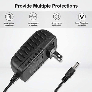 Digipartspower 12V AC Adapter Charger Power Supply for DIALL AEO295 Rechargeable LED Light Cord