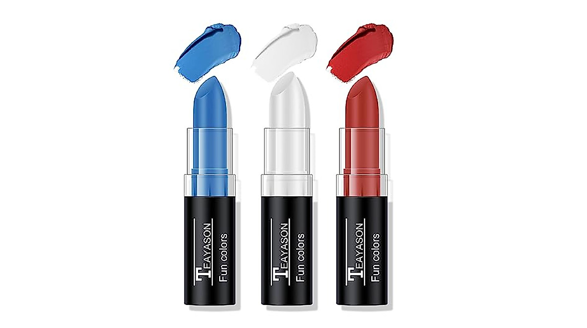 FREEORR 3-Color Face Paint Stick for Events & Sports