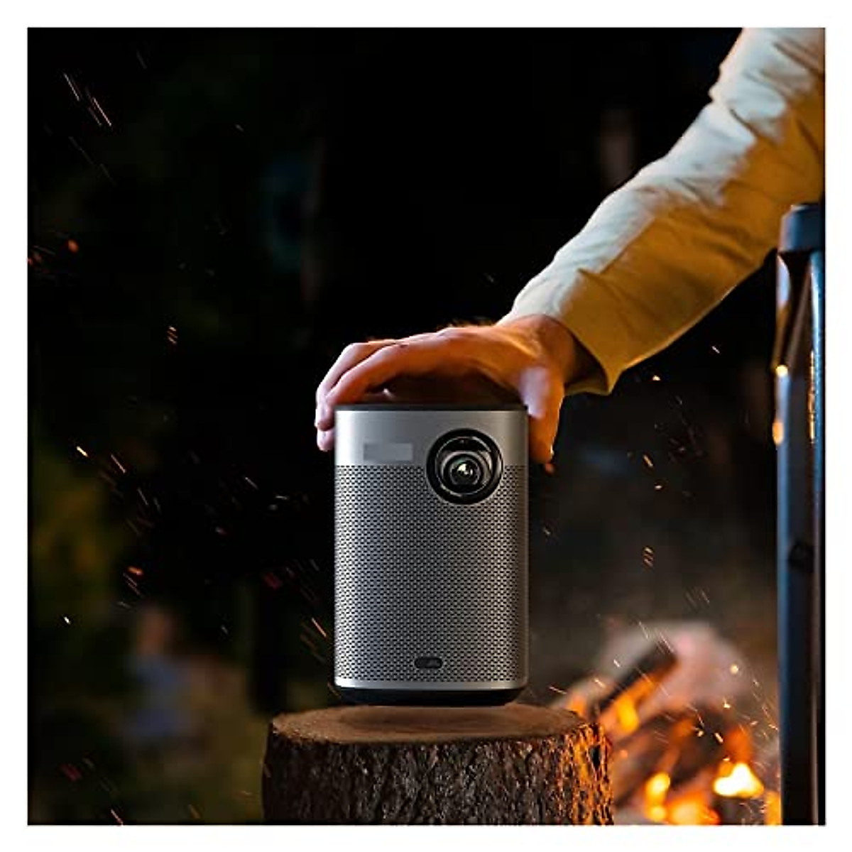 ,Global Vision,True 1080p Portable Projector for Outdoor Movie Night, 900 ANSI Lumen