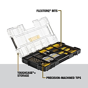 DEWALT FlexTorq 100-Piece Impact Driver Bit Set (DWANGFT100SET)