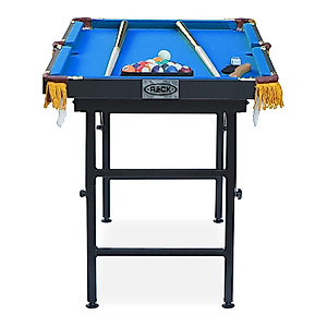 RACK Leo 4-Foot Folding Pool Table - Portable & Beginner Friendly