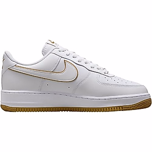 Nike Air Force 1 '07 White/White-Bronzine Mens Size 10.5