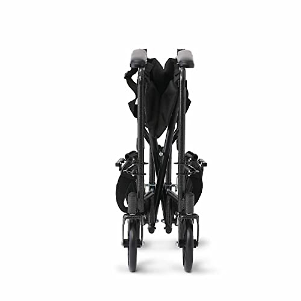 Medline Steel 17" Transport Chair, Hammertone