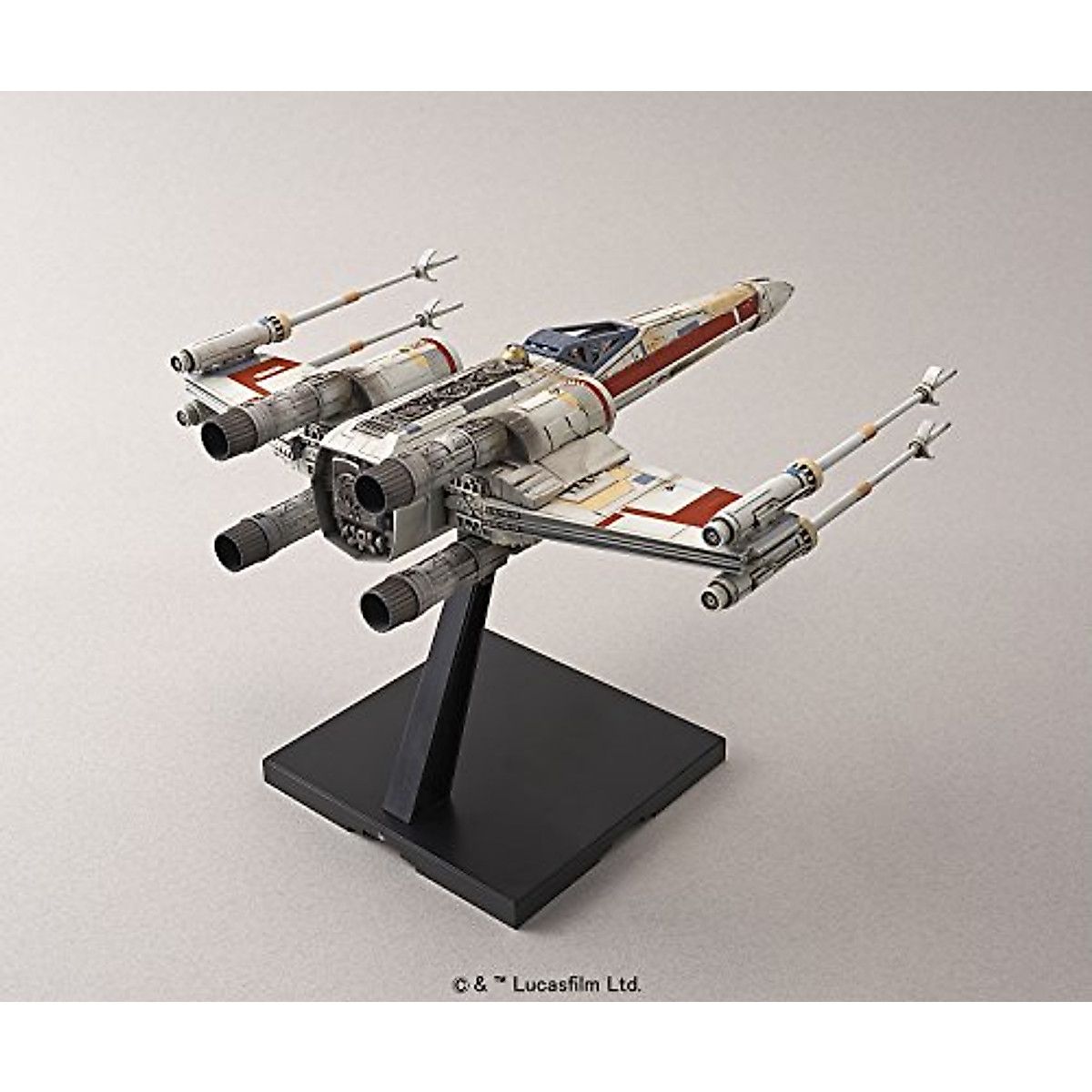 Bandai Hobby Star Wars 1/72 X-Wing Red Squadron (Special Set), Multicolor