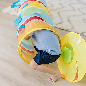 Melissa & Doug Sunny Patch Giddy Buggy Crawl-Through Tunnel - Indoor Outdoor Developmental Activity Toy Tunnel For Toddlers And Kids Ages 3+ (Multi color)