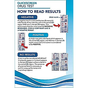 QuickScreen Single Panel Opiates OPI Drug Test, 10