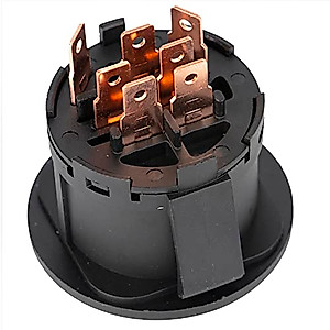 Lawn Mowers Tractor Ignition Switch 4 Position Compatible With AYP, Husqvarna, Craftsman, MPN, Delta, Poulan, Ariens, MTD, Snapper, 193350,532193350,6900-49P1,33457,21546319,448017800,725-07527,705064