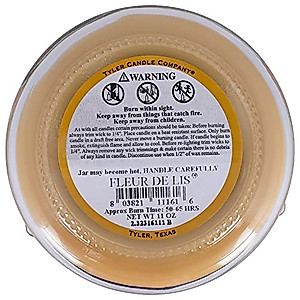 Tyler Candles - Fleur de Lis Scented Candle - 11 Ounce 2 Wick Candle
