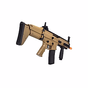 SOFT AIR USA FN Scar-L Spring Airsoft Rifle, Tan, 400 FPS