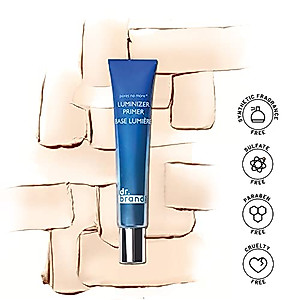 Dr. Brandt Pores No More Luminizer Primer - Blurs The Appearance of Pores and Imperfections - For a Glowing, Flawless Complexion - 1 fl oz / 30 ml