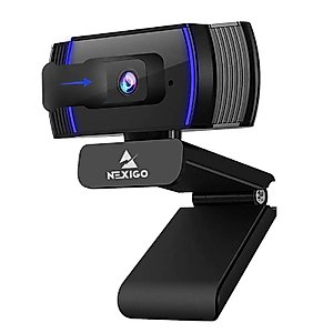 NexiGo N930AF Webcam with Microphone for Desktop, Autofocus, Webcam for Laptop, Computer Camera, 1080p HD USB Web Camera, Compatible with Zoom/Skype/Teams/Webex