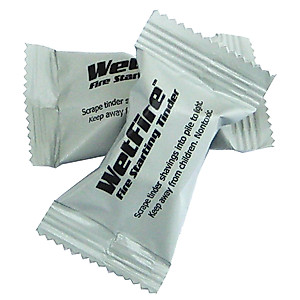 12 Pack Wetfire Wet Fire Fire Starter Starting Tinder Camping Survival