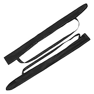 Holibanna 4 Pcs Umbrella Cover Suitcase Straps Belts Tote Organizer Insert Storage Bag Umbrella Bag Black Impact Cloth Folding Storage Bag