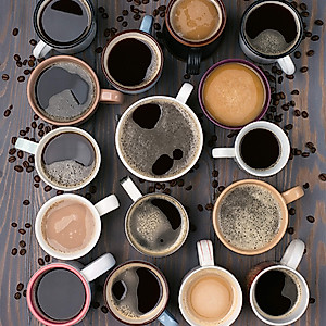 Crazy Cups Custom Variety Pack Decaf Coffee Single Serve Cups for Keurig K Cup Brewers, 40 Count