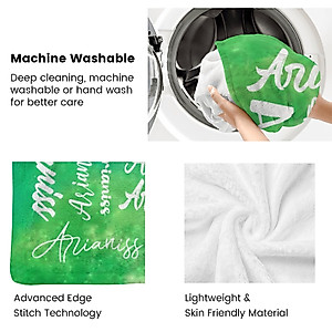 Customization of lover Custom Name Blankets Personalized Blanket and Throw Customized Flannel Blankets for Kids Adult(50''x60'')