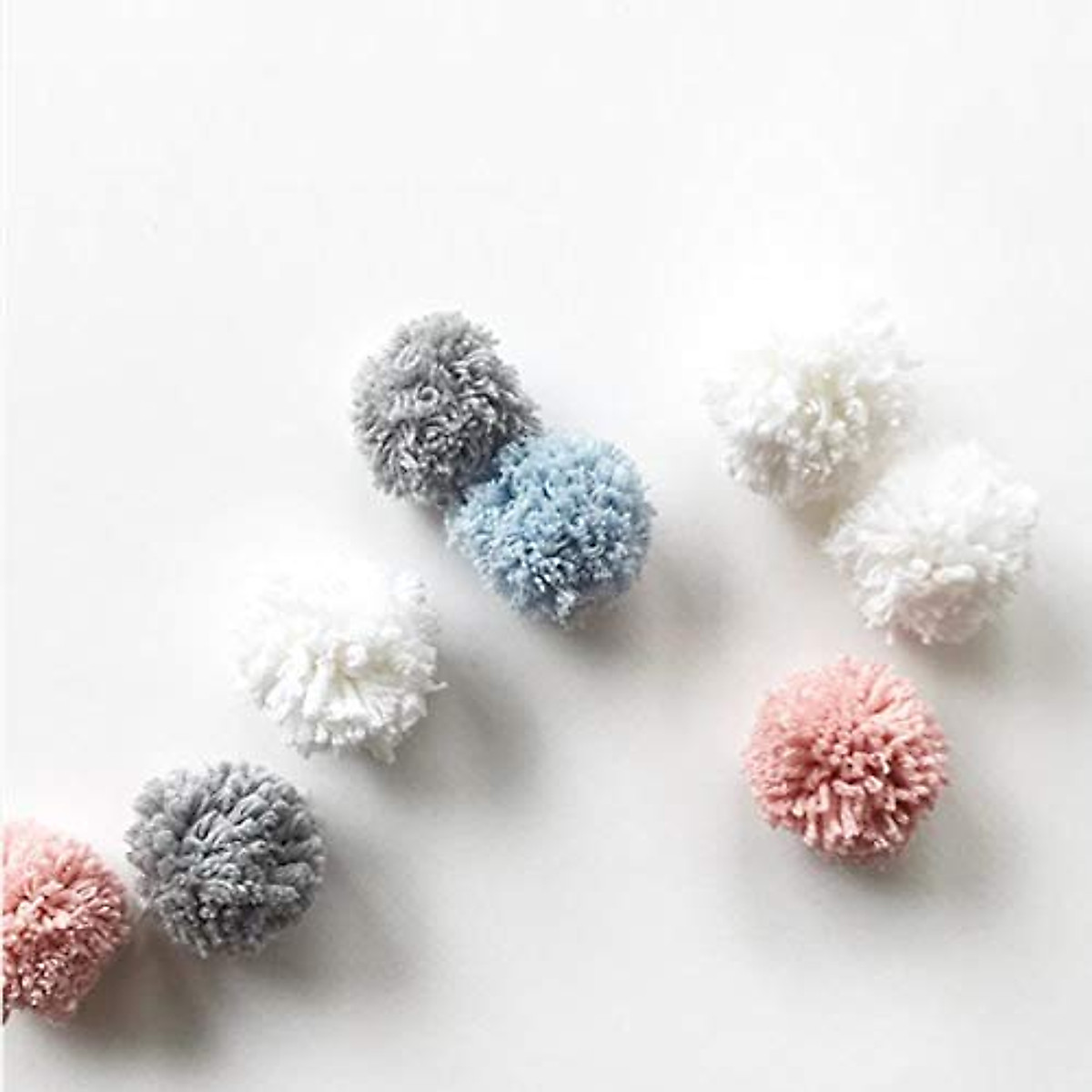 Camidy Cotton Rope Pom Storage Basket, Baby Photography Props Basket Toy Towel Blanket Storage Bin