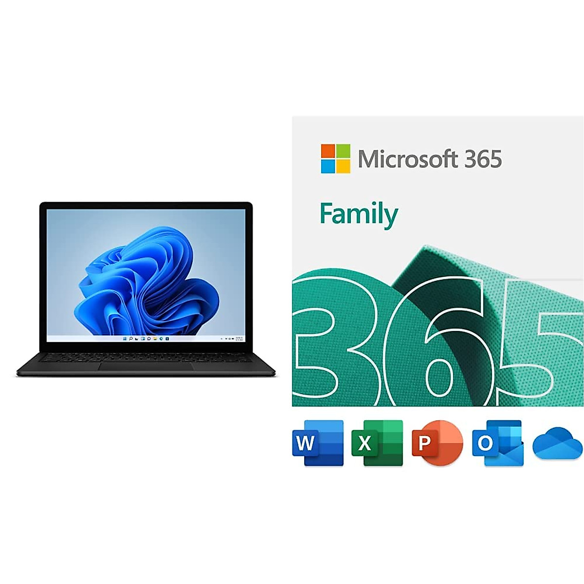 Microsoft Surface Laptop 4 13.5” Touch-Screen – Intel Core i7-16GB - 512GB Solid State Drive (Latest Model) - Matte Black 365 Family | 15-Month Subscription | PC/Mac Download