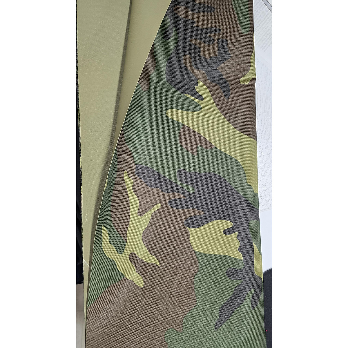 AD FABRIC, Waterproof Canvas Fabric, camo/Camouflage, 600 Denier Water Repellent Canvas Cordura Fabric for Outdoor/Indoor, 58" Wide.