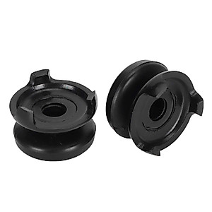 2Pcs Joystick Grip for PS5 Controller,Thumbstick Soft Silicone Cover Grip Stick Joystick Controller Gamepad Key,Thumb Grip Cover,Replacement Thumb Grips(Black)