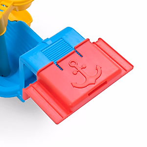 Step2 Nautical Rain Showers Bath Set, Kids Water Table & Sand Activity Sensory Playset, Summer Outdoor Toys, 8 Piece Water Toy Accessories, for Toddlers 1.5+ Years Old