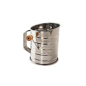Nordic Ware Flour Sifter, 3-Cup, Stainless Steel