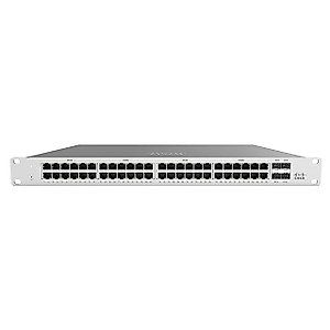 Cisco Meraki MS120-48LP-HW 48-Port Gigabit PoE+ Cloud Managed Switch [Unclaimed - No License] (Renewed)