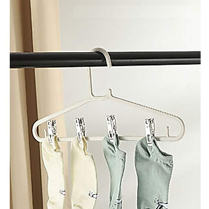 Pealeep 60 Packs 2 Inch Stainless Steel Clothes Pins,Metal Clothes Clips for Drying Socks,Hanging Clips Hooks for Home/Office Use Set, Metal Clothes Clips for Drying Socks