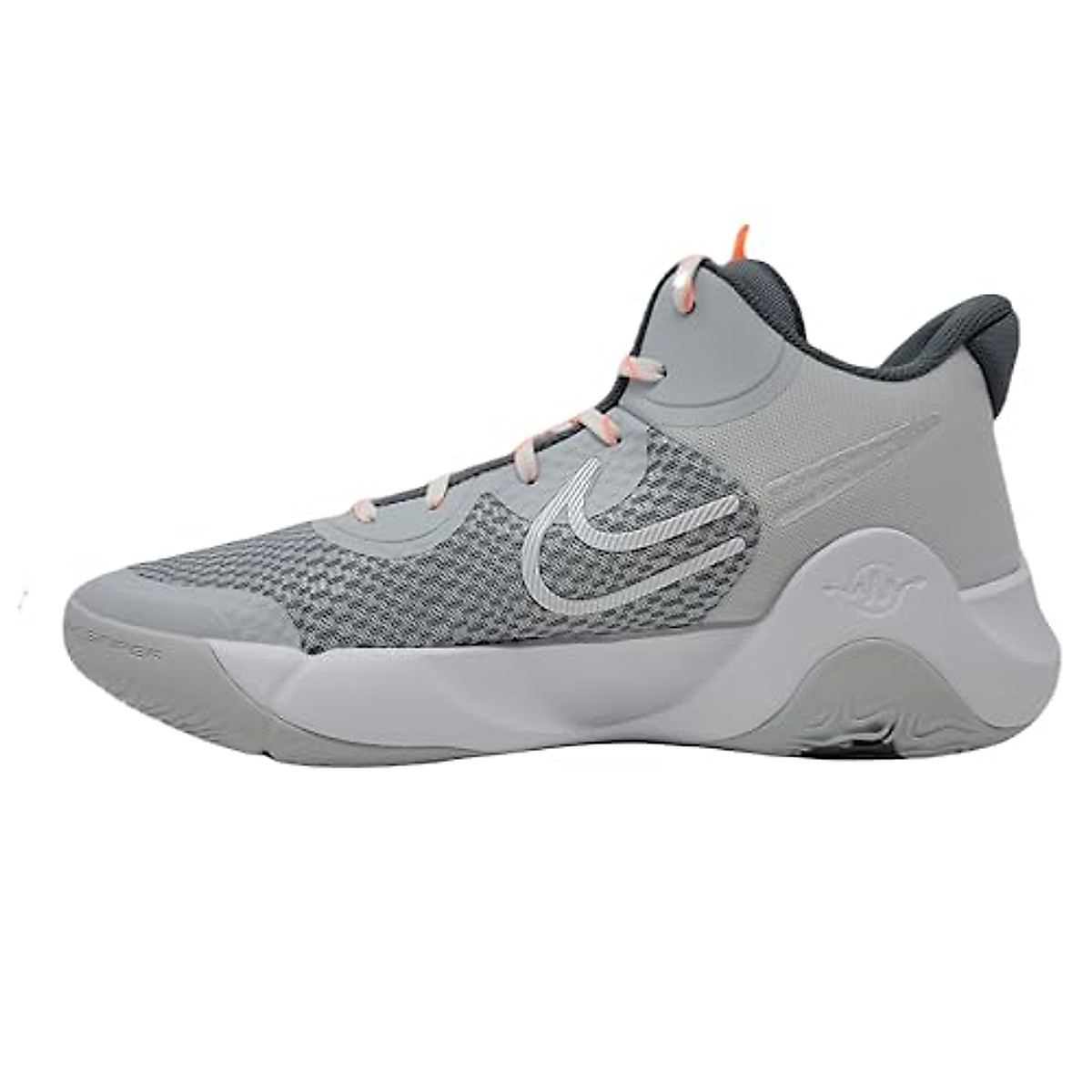 Nike Men's KD Trey 5 IX Basketball Sneakers, Pure Platinum/White-Cool Grey, 13 M US