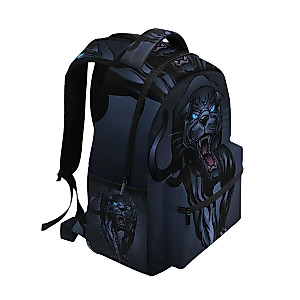 Roaring Panther Backpack School Bag Travel Daypack Rucksack for Boys Students