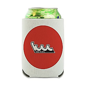 Kingsborough Community College Secondary Logo Can Cooler - Drink Sleeve Hugger Collapsible Insulator - Beverage Insulated Holder