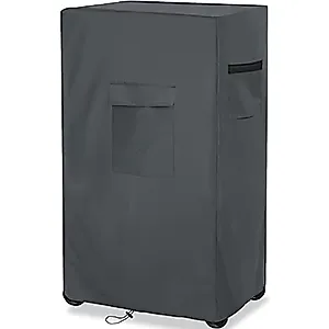 Dalema Evaporative Cooler Cover for MC61M/MC61V Evaporative Cooler,Heavy Duty Waterproof Evaporative Air Cooler Cover,29"L x 18"W x 45"H Swamp Evaporative Cooler Cover,Grey.