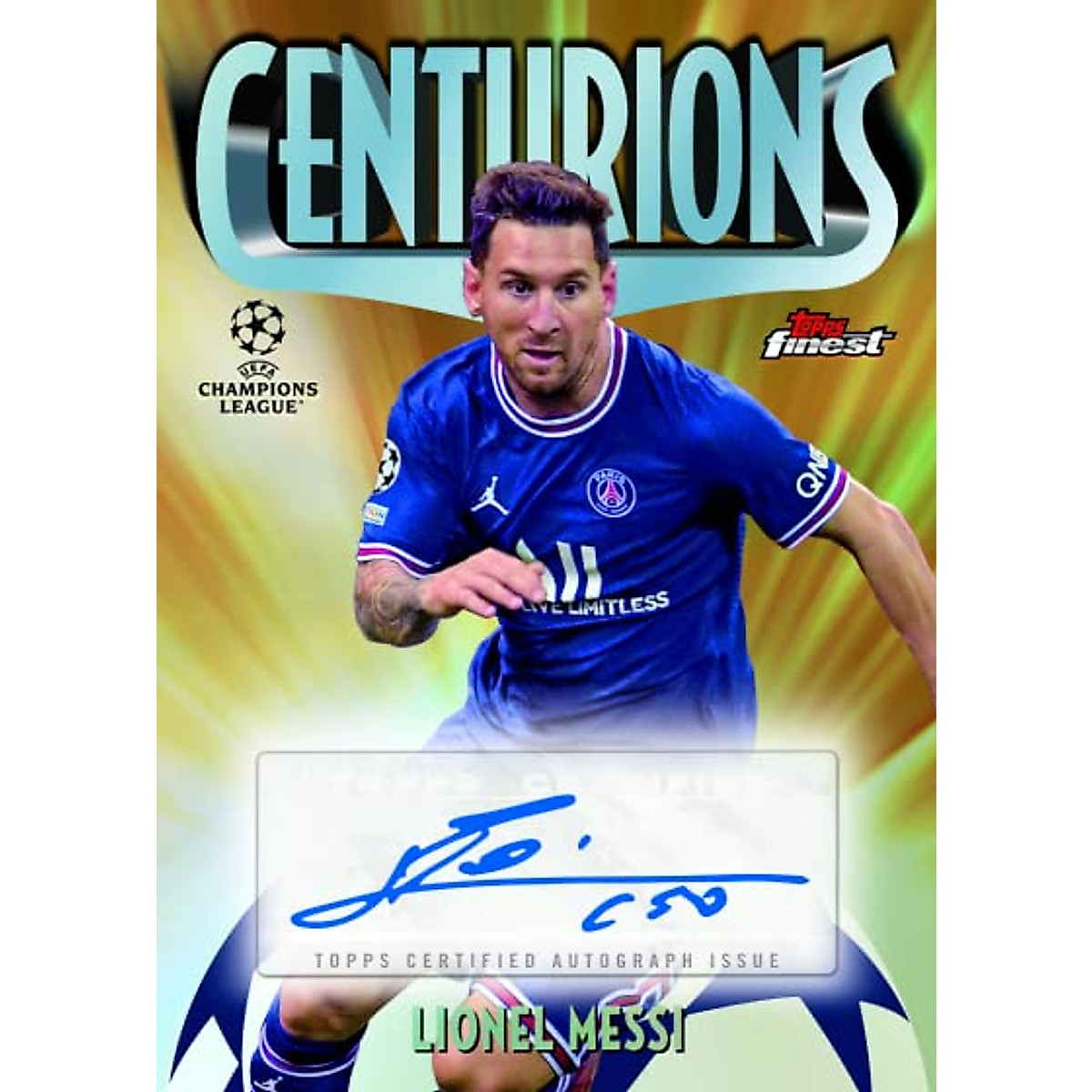 Topps 2021/22 Finest UEFA Champions League Soccer Box (12 pks/bx)
