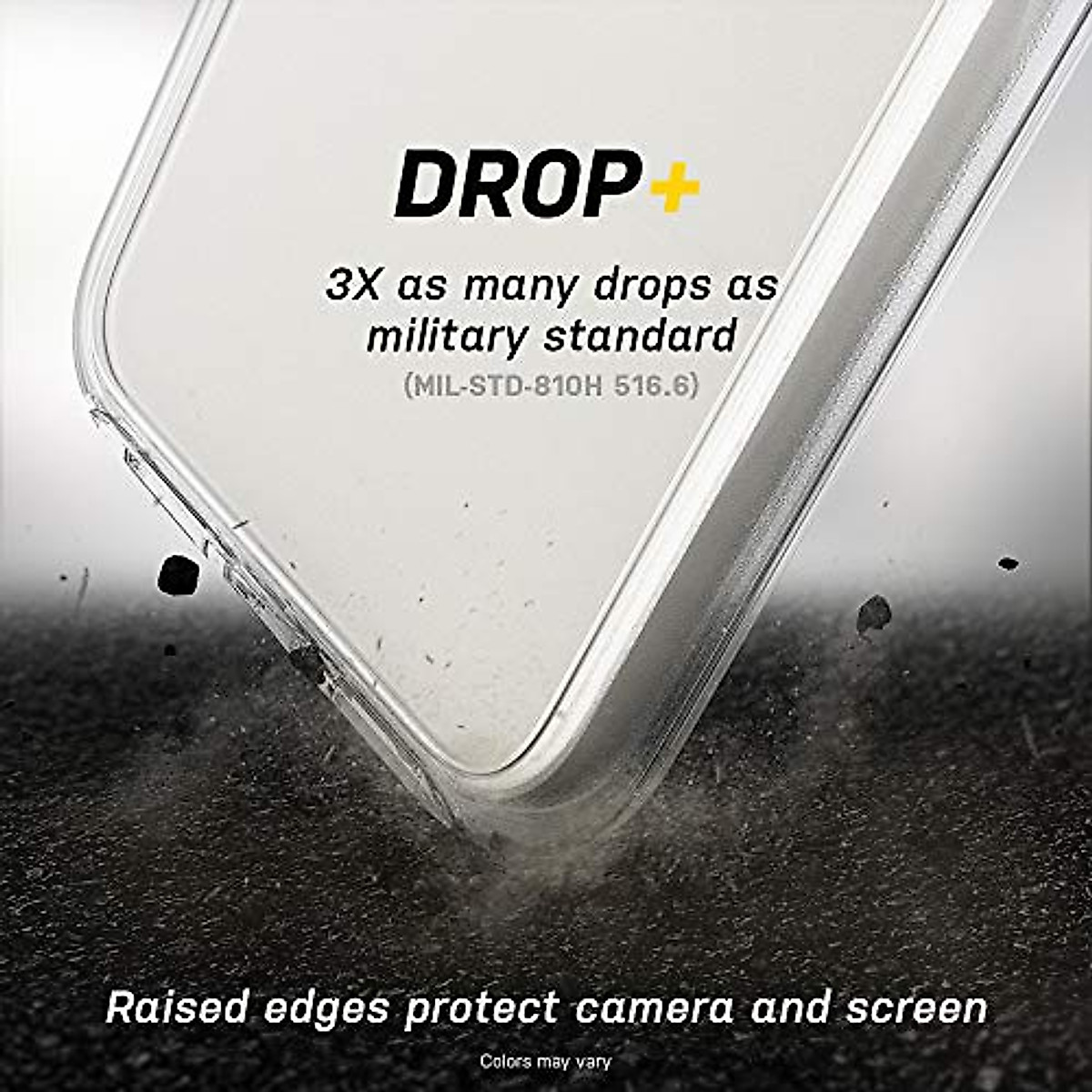 OtterBox iPhone 12 & iPhone 12 Pro Symmetry Series Case - CLEAR, ultra-sleek, wireless charging compatible, raised edges protect camera & screen