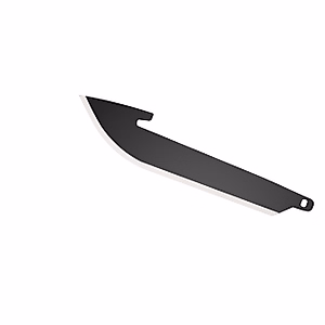 OUTDOOR EDGE 2.5" Drop-Point Blade Pack (Black, 6 Blades), Compatibility Blade Code 250