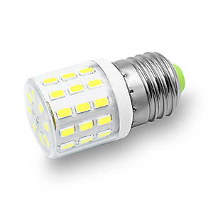 Refrigerator AC 100-265V 3.5W Replacement LED Light Bulb KEI D34L E26 40W Halogen Equivalent Lamp Daylight White 6000K 600Lm 4W Appliance T10 Kitchen Medium Screw Base Non-Dimmable Corn Bulbs 2 Pack