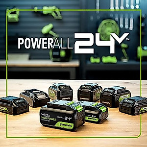 Greenworks G-24 24V Lithium Ion Battery Charger, 29862