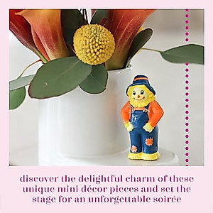 Nora Fleming Hay There! - Hand-Painted Ceramic Halloween and Thanksgiving Decor - Fall Minis for The Home and Office